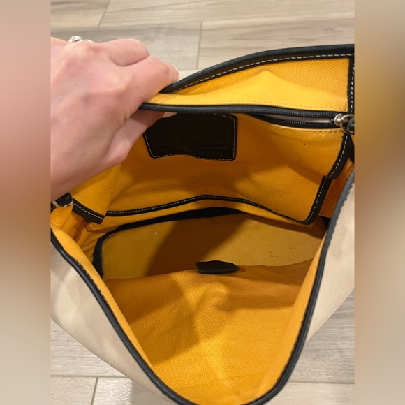 Coach | Bags | Coach Princess Mia Princess Diaries Twill And Leather ...